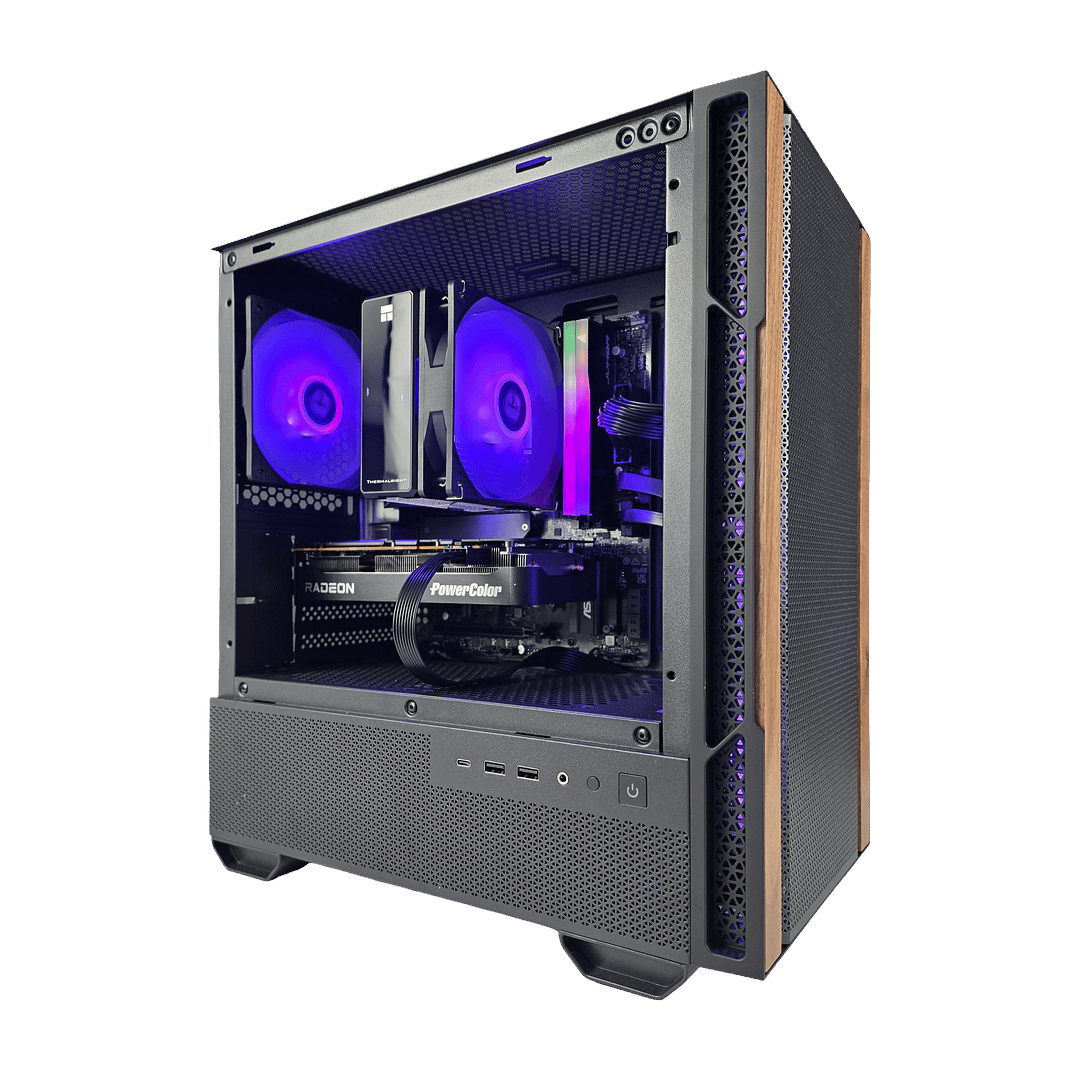 Mercury Gaming PC | AMD Ryzen 5 9600X | RX 9060 XT 16GB Graphics | 16GB ...